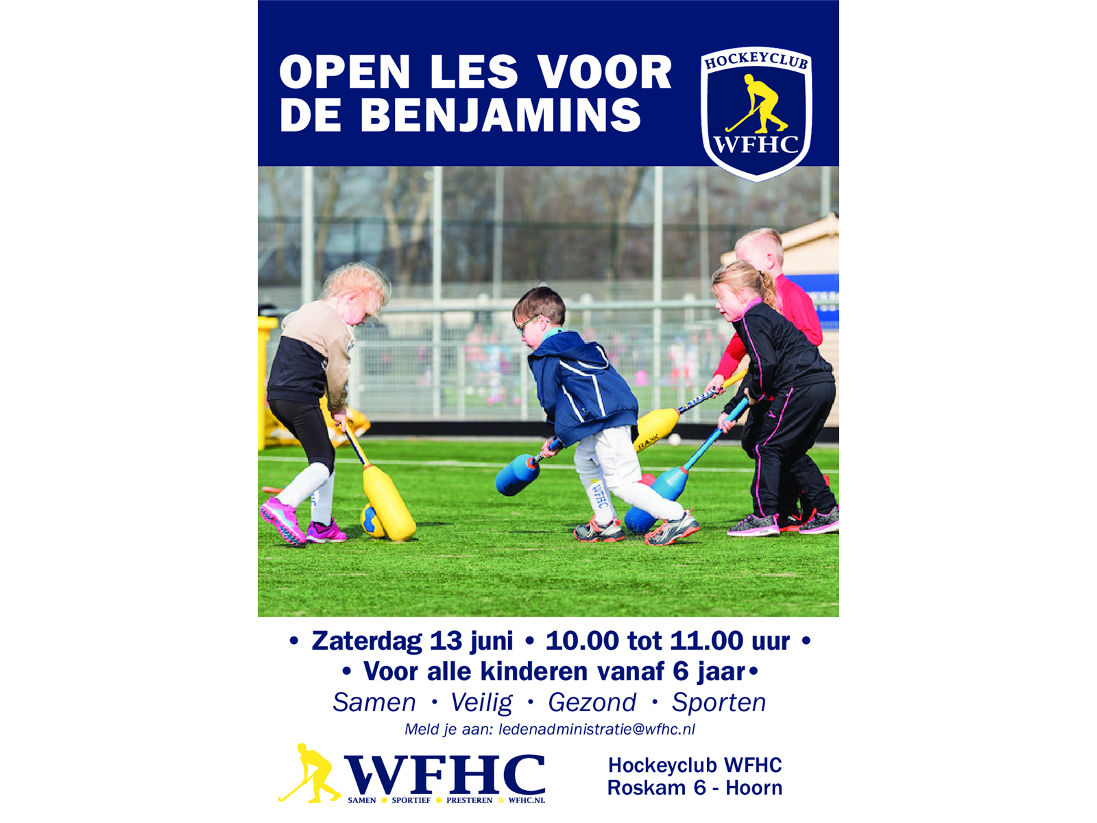 Zomer hockey bij WFHC - Interconfessioneel Kindcentrum de Ceder